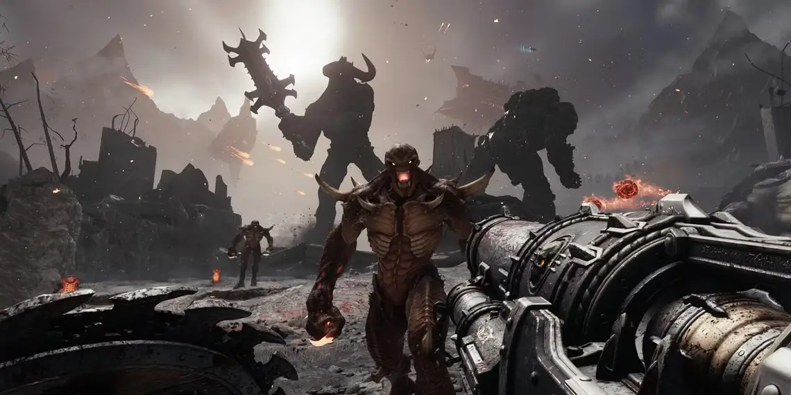 Doom: The Dark Ages, la spiegazione di tutte le nuove armi del gioco - Gamesplus.it